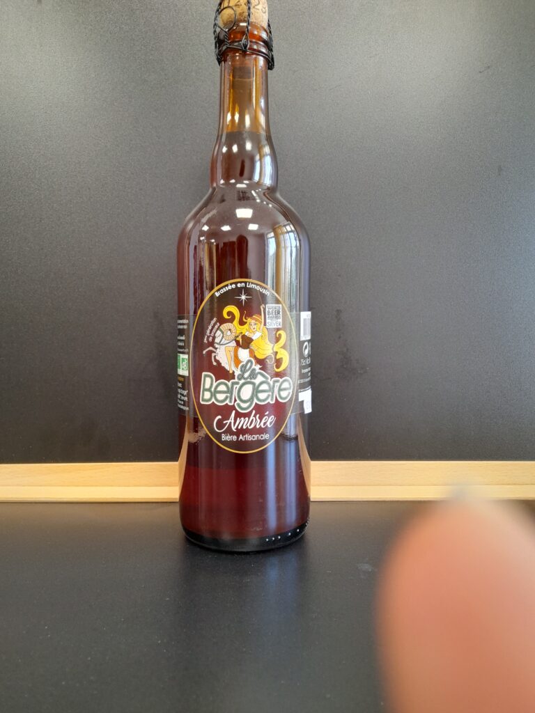 Bière ambrée 75cl - Boutique gourmande